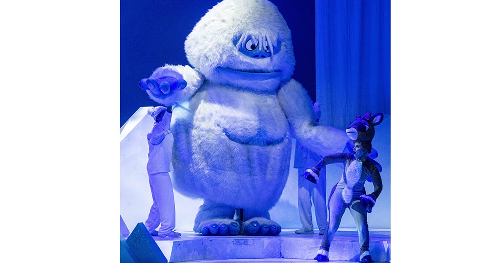 Rudolph The Red Nosed Reindeer Snow Monster